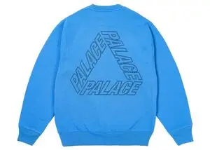 PALACE Outline P3 Crew - Palatial Blue