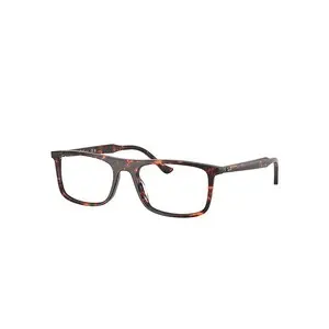 Ray-ban Rectangle Eyeglasses - Havana Red Turtle
