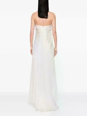 Alexander McQueen Draped Maxi Dress - Pink