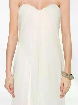 Alexander McQueen Draped Maxi Dress - Pink