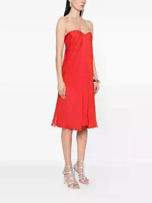Alexander McQueen Strapless Dress