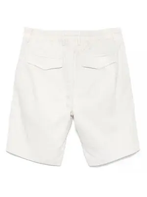 Eleventy Drawstring Bermuda Shorts - White