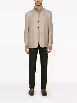 Zegna Tapered Chinos - Green