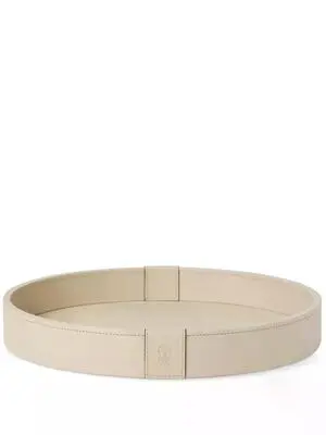 Brunello Cucinelli Leather Tray - Neutrals