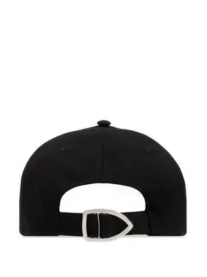 Burberry Logo-embroidered Cap - Black