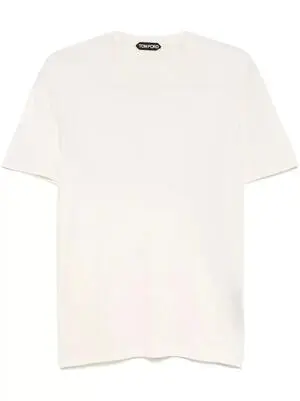 TOM FORD Mélange-effect T-shirt - Neutrals