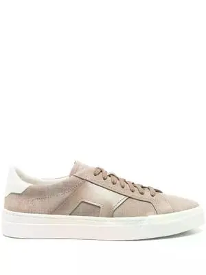 Santoni Double Buckle Sneakers
