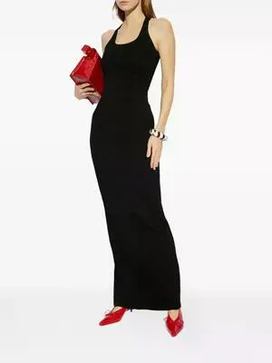 Jacquemus Sleeveless Midi Dress - Black