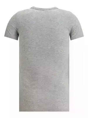 Brunello Cucinelli Bead-embellished T-shirt - Grey