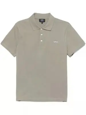 A.p.c. Carter Polo Shirt Green