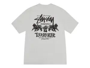 StÜssy Tough Gear International Tee Shirt - Fog