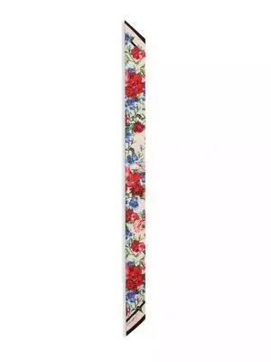 Dolce & Gabbana Printed Neckerchief - Black