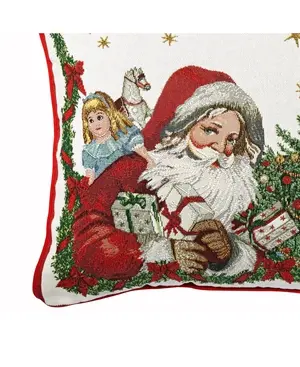 VILLEROY & BOCH Toy's Fantasy Square Pillow: Santa