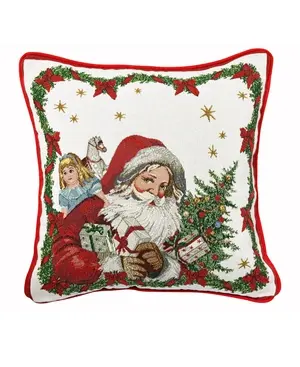 VILLEROY & BOCH Toy's Fantasy Square Pillow: Santa