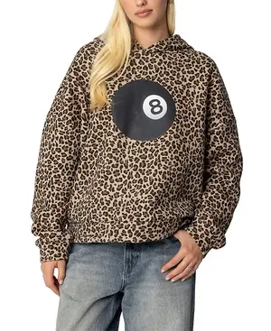 Women's Leopard Print Sweatshirt Sweatshirts Hoodies