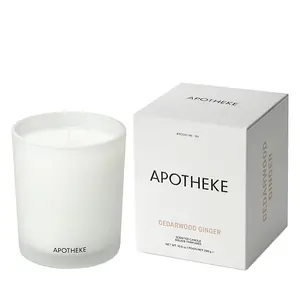 APOTHEKE Cedarwood Ginger Classic Scented Candle, 10.5 Oz - No Color