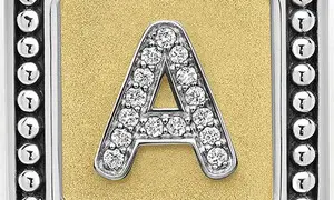 Lagos Signature Caviar Initial Enhancer - Two-tone A