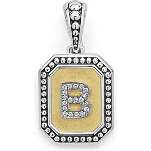 Lagos LAGOS Signature Caviar Initial Enhancer | Nordstrom Two-tone B