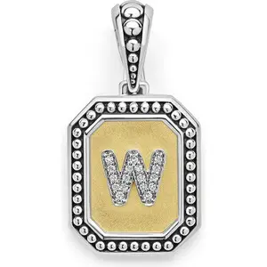 Lagos LAGOS Signature Caviar Initial Enhancer | Nordstrom Two-tone W