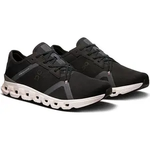 On X 4 Ad Athletic Shoe - Black/ Asphalt