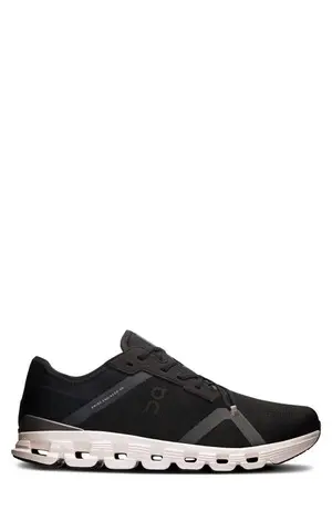 On X 4 Ad Athletic Shoe - Black/ Asphalt