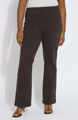 Lyssé Essentials Pull-on Bootcut Pants - Black