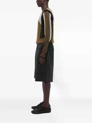 Helmut Lang Leather Shorts