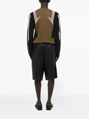 Helmut Lang Leather Shorts