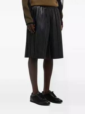 Helmut Lang Leather Shorts