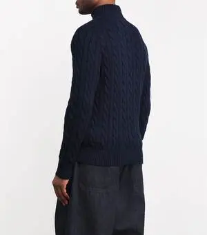 Polo Ralph Lauren Cotton Cable-knit Sweater - Blue