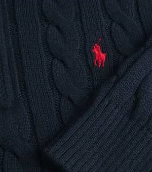 Polo Ralph Lauren Cotton Cable-knit Sweater - Blue