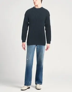 Giorgio Armani Virgin Wool Sweater - Navy