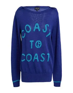 Giorgio Armani Crewneck Sweater - Blue