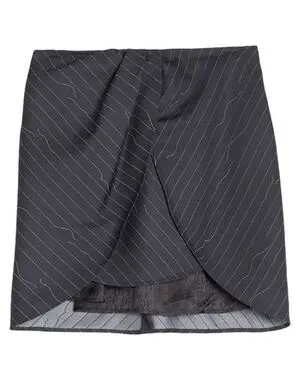 OFF-WHITE™ Mini Flared Pinstriped Skirt