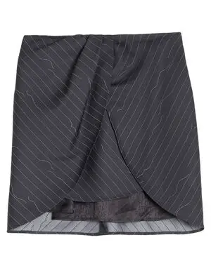 OFF-WHITE™ Mini Flared Pinstriped Skirt