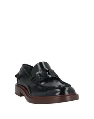 TOD'S Leather Loafers - Black
