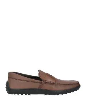TOD'S Leather Loafers - Brown