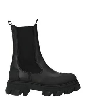 GANNI Ankle Chelsea Boots - Black