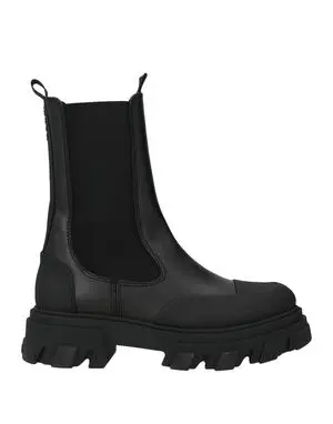 GANNI Ankle Chelsea Boots - Black