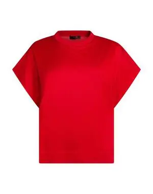 MOORER Cotton Jersey T-shirt - Red