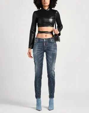 Dsquared2 Cotton Elastane Skinny Jeans