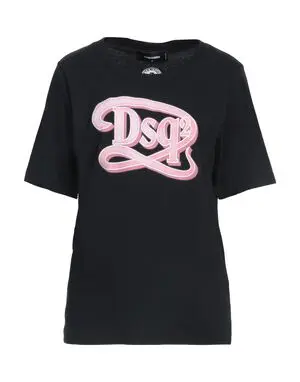 Dsquared2 T-shirt In Cotton And Elastane - Black
