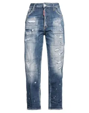 Dsquared2 Straight-leg Jeans With Logo - Blue