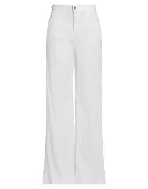 Emporio Armani Wide-leg Linen Pants