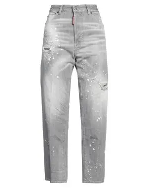 Dsquared2 Straight-leg Jeans With Distressed Details