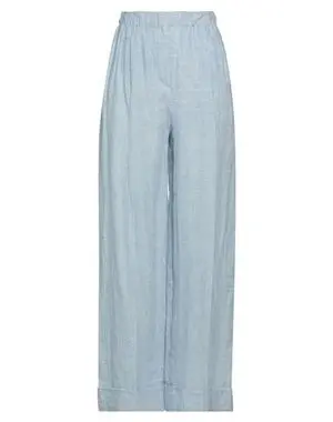 Women's High-Waist Wide-Leg Linen Pants