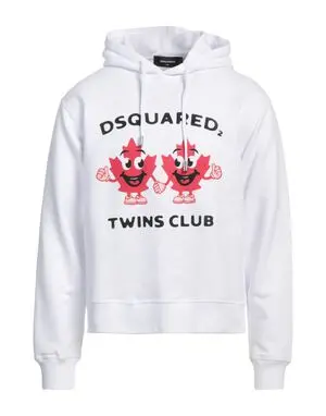Dsquared2 Cotton French Terry Sweatshirt - White