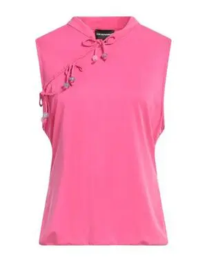 Emporio Armani Jersey Top - Fuchsia