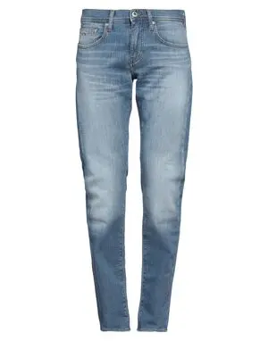 Armani Exchange Straight-leg Jeans With Five-pocket Detailing - Blue