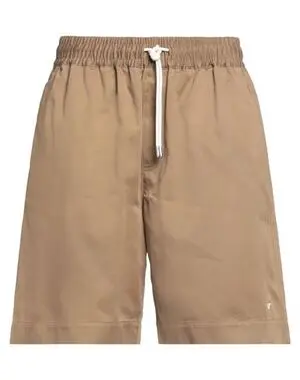 Emporio Armani EMPORIO ARMANI Cotton Bermuda Shorts Beige